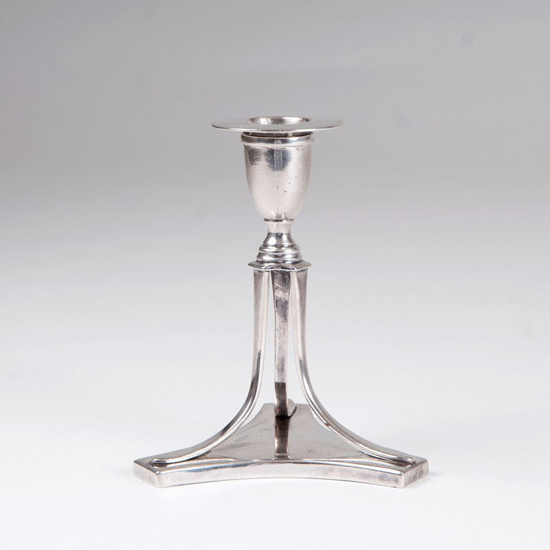 Jan Radecki, erw. 1815-1837, Posen: Seltener Posen Empire-Tischleuchter ...