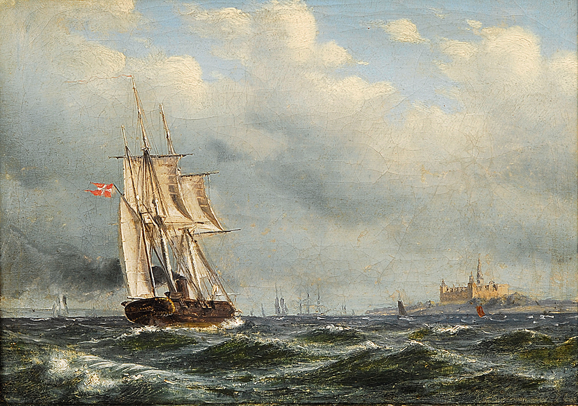 Vilhelm Melbye (Roskilde 1824 - Kopenhagen 1882) - Künstler