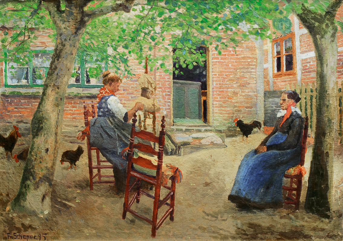 Friedrich Schaper (Braunschweig 1869 - Hamburg 1956) - Künstler