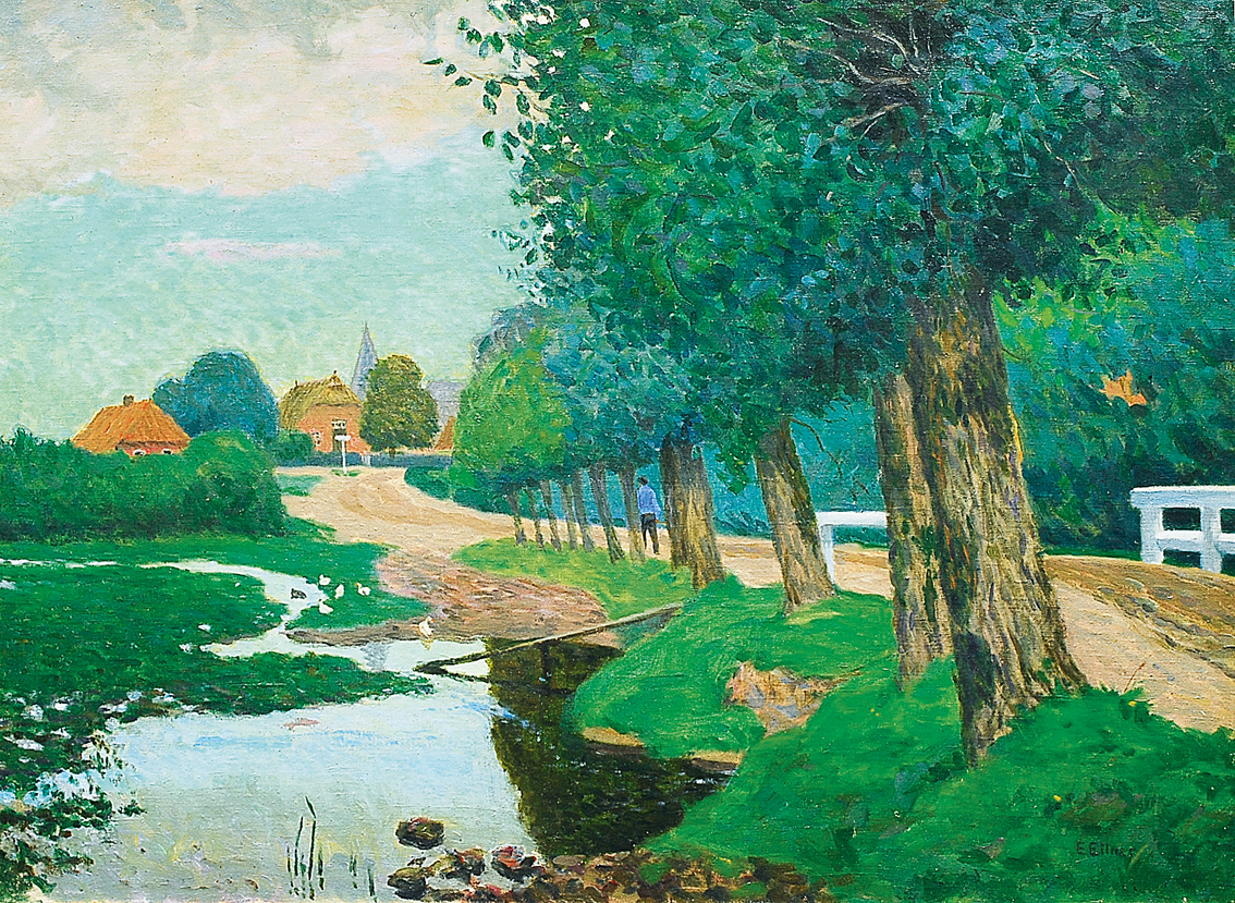Ernst Eitner (Hamburg 1867 - Hamburg 1955) - Artist