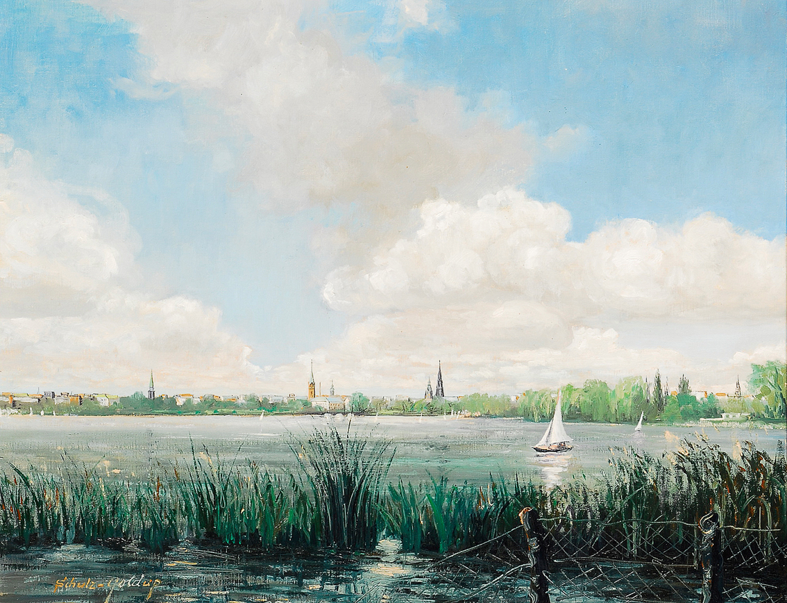 Lothar Schulz-Goldap (Ostpreußen 1924 - Hamburg 2008) - Künstler