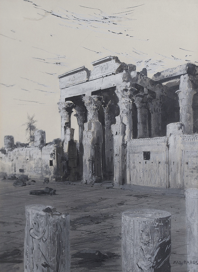 Max Rabes (Samter/ Posen 1868 - Wien 1944) - Künstler