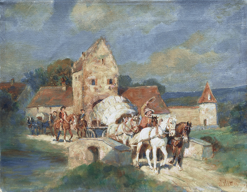 Wilhelm Velten (St. Petersburg 1847 - München 1929) - Künstler