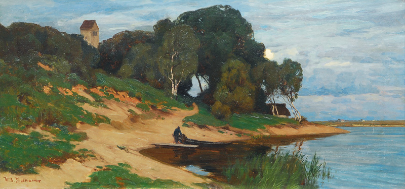 Wilhelm Feldmann (Lüneburg 1859 - Lübeck 1932) - Künstler