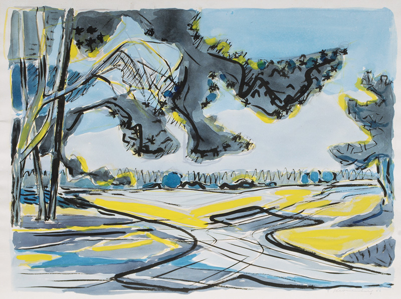 Fritz Kronenberg - Expressive Landschaft