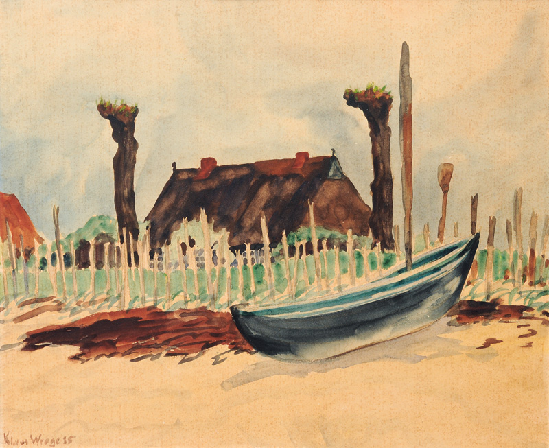 Klaus Wrage - Am Ostseestrand, Haffkrug