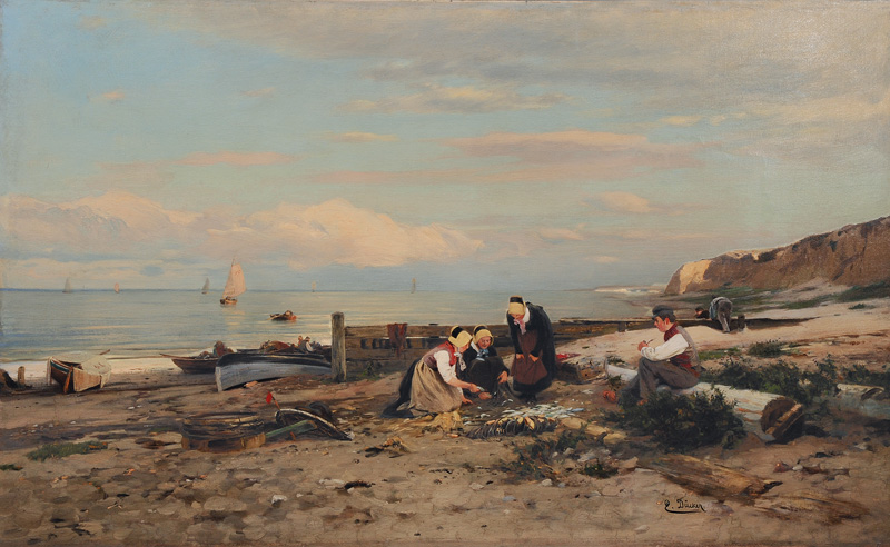 Eugen Dücker - Sorting the Catch