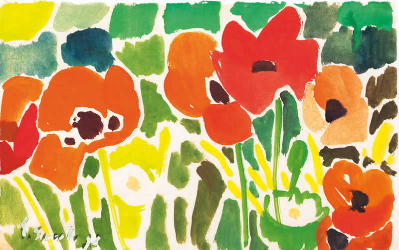 Siegward Sprotte - Mohnblumen