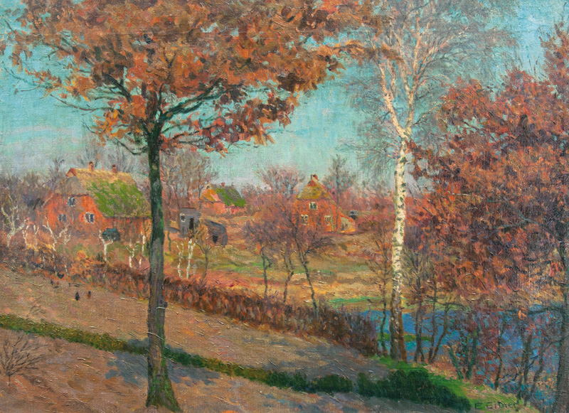 Ernst Eitner - Hummelsbüttel in Early Spring