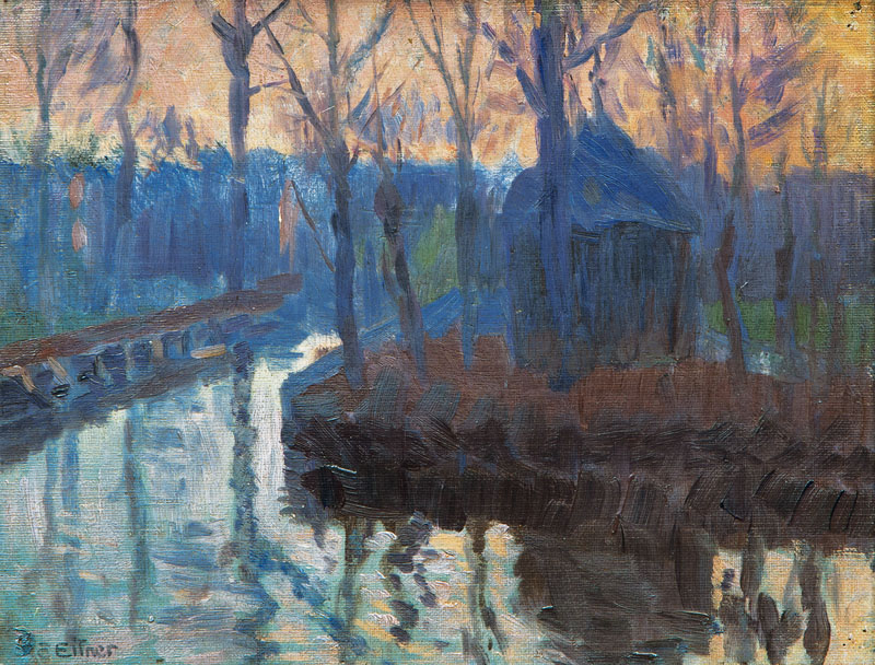 Ernst Eitner - Am Hofwegkanal