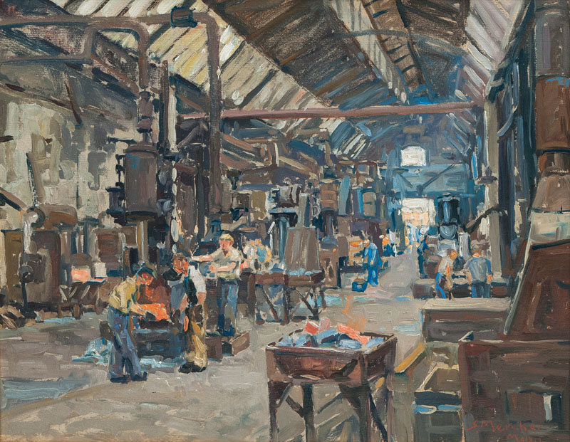 Erich Mercker (Zabern/Saverne 1891 - München 1973) - Künstler