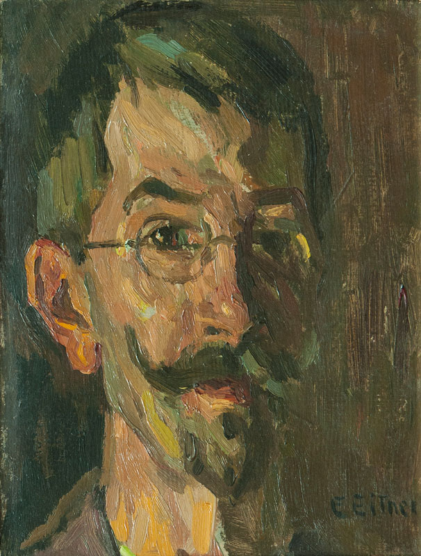 Ernst Eitner - Selbstportrait