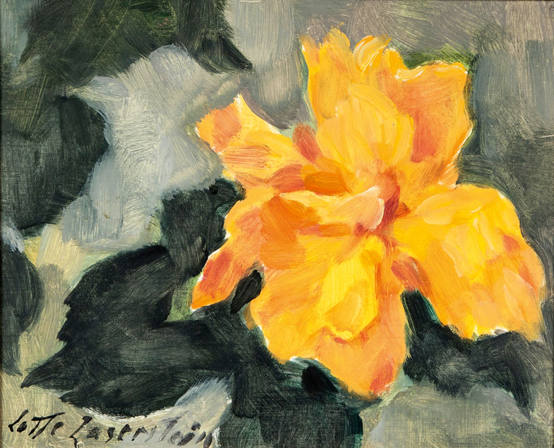 Lotte Laserstein - Yellow Flower