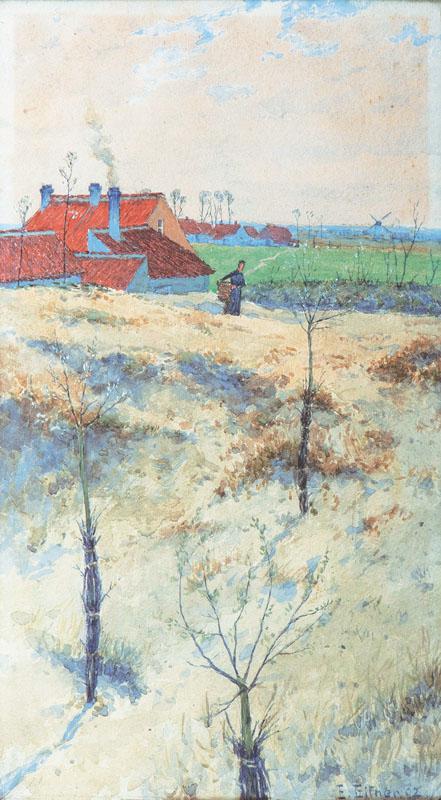 Ernst Eitner - In den Dünen von Knokke sur Mer