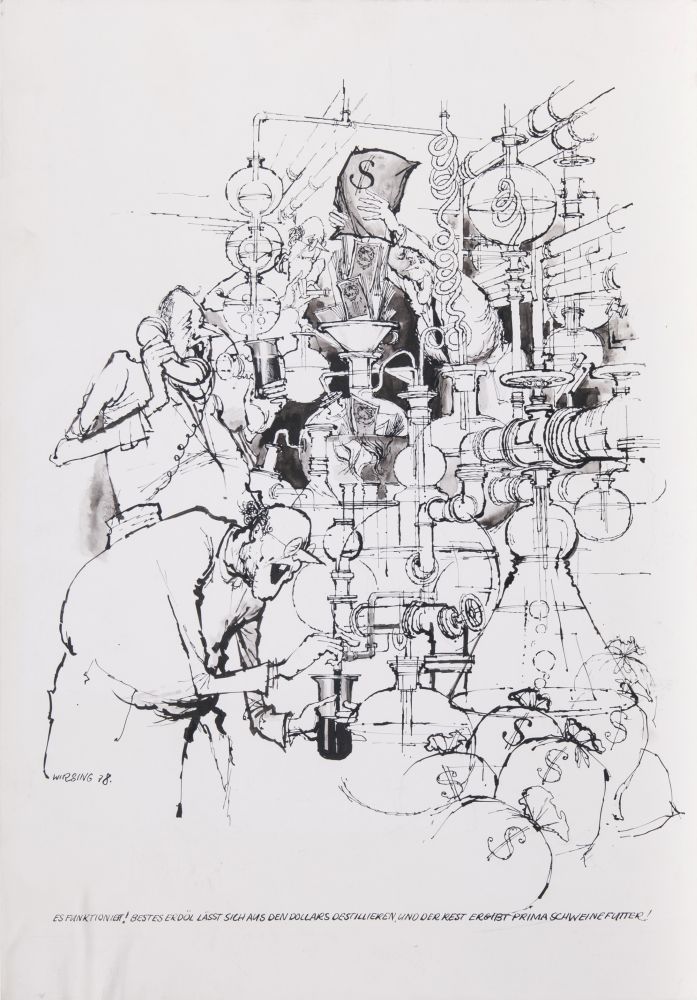 Hans-Peter Wirsing - Two Comics