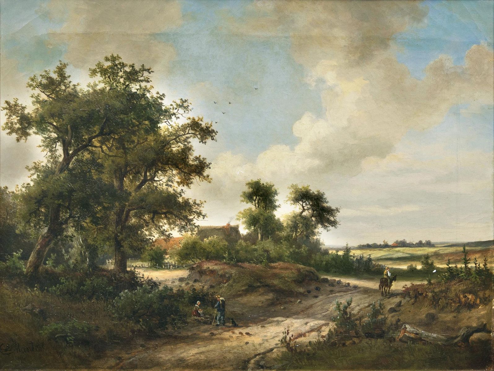 David Heinrich Munter: North German Landscape [98304]