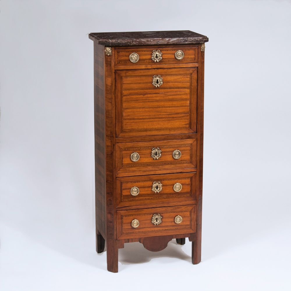 Pierre-François Guignard - Zierlicher 'Secrétaire à abattant' im ...