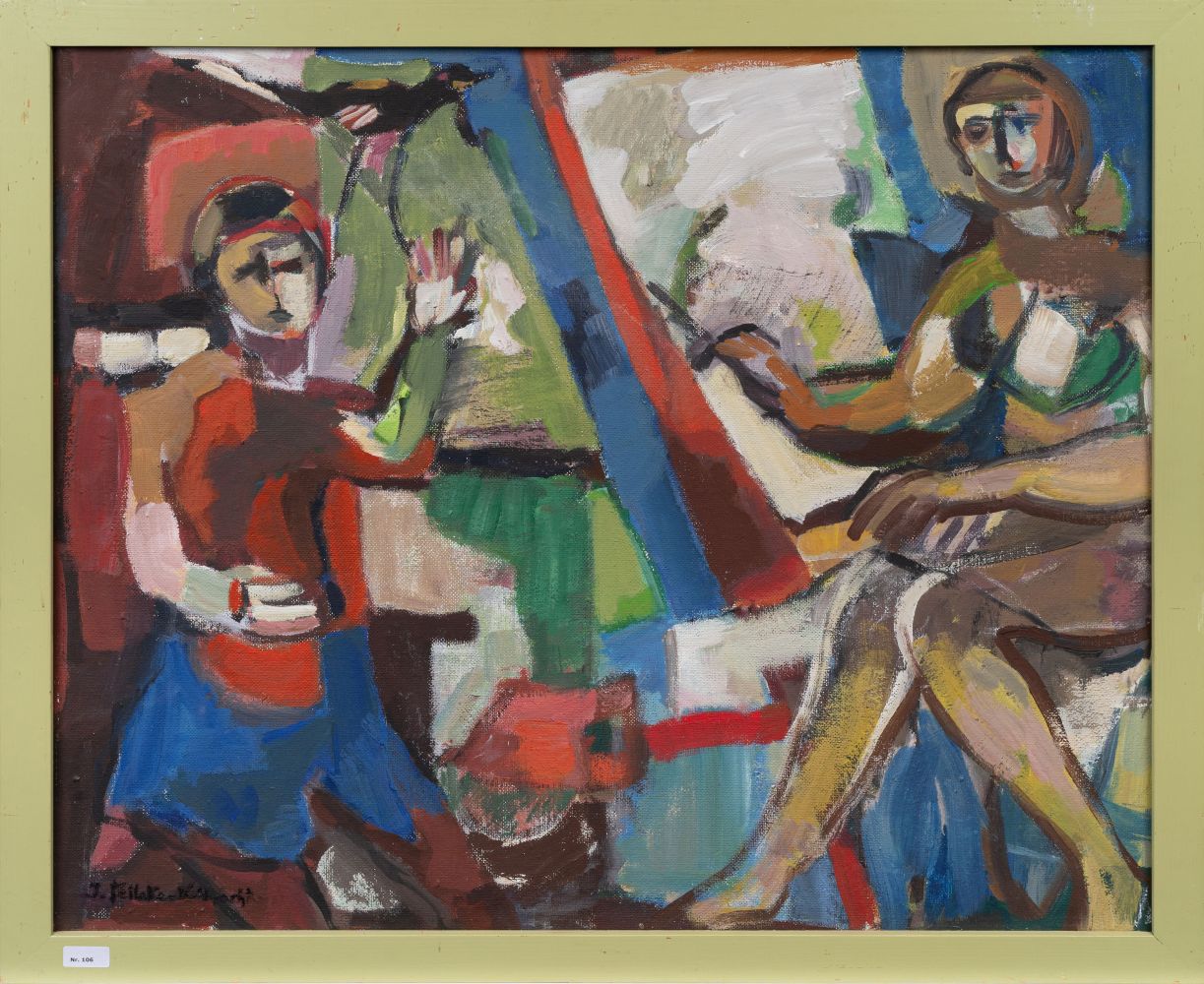 Inge Feilcke-Volbrecht: Das Modell [104299]