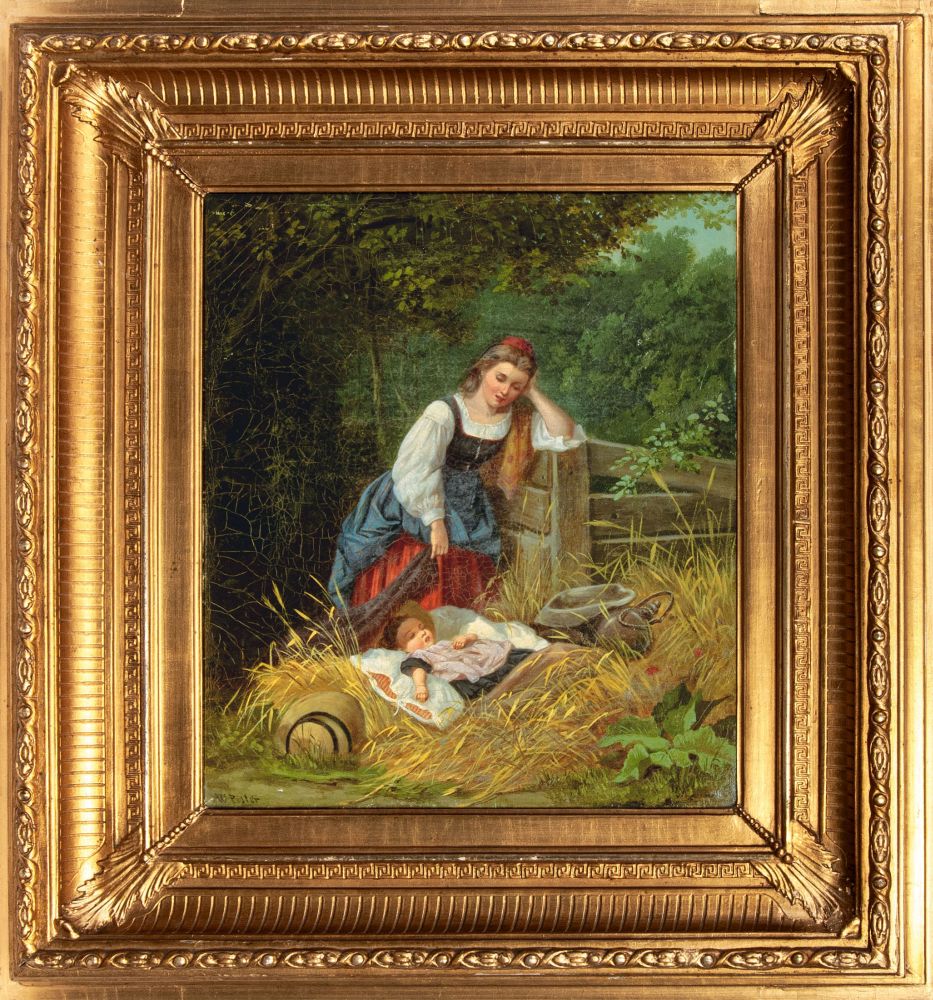 Wilhelm Pistor: Sleeping Child [104818]