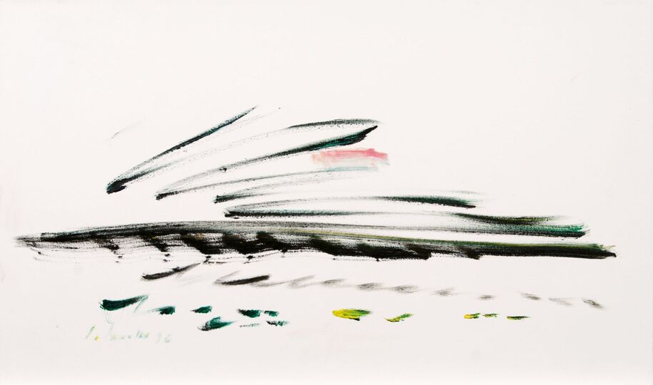 Siegward Sprotte: Strand und Himmel