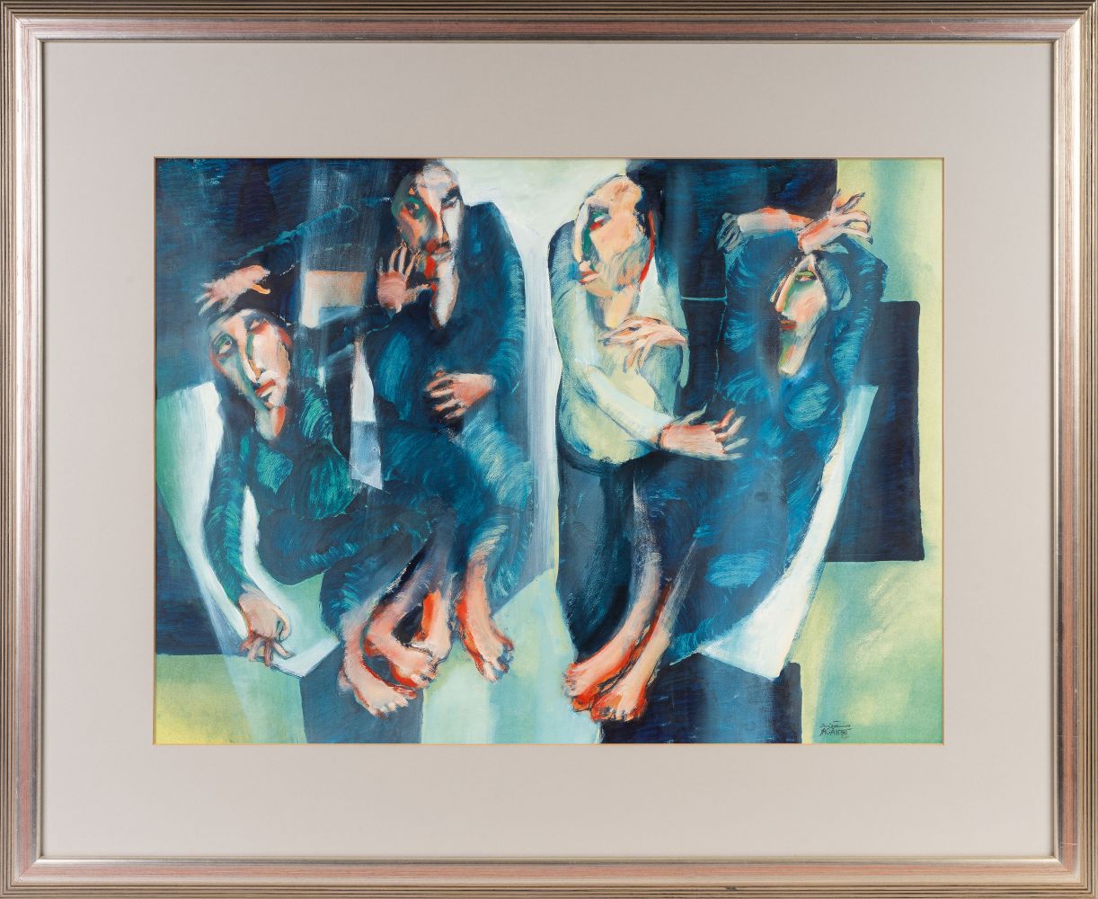 Saad Yagan: Vier Figuren [104173]