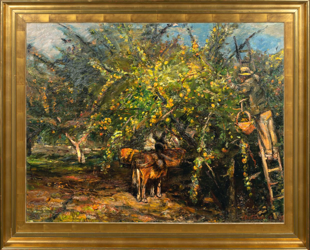 Ludwig Dettmann: Orangenernte [105586]
