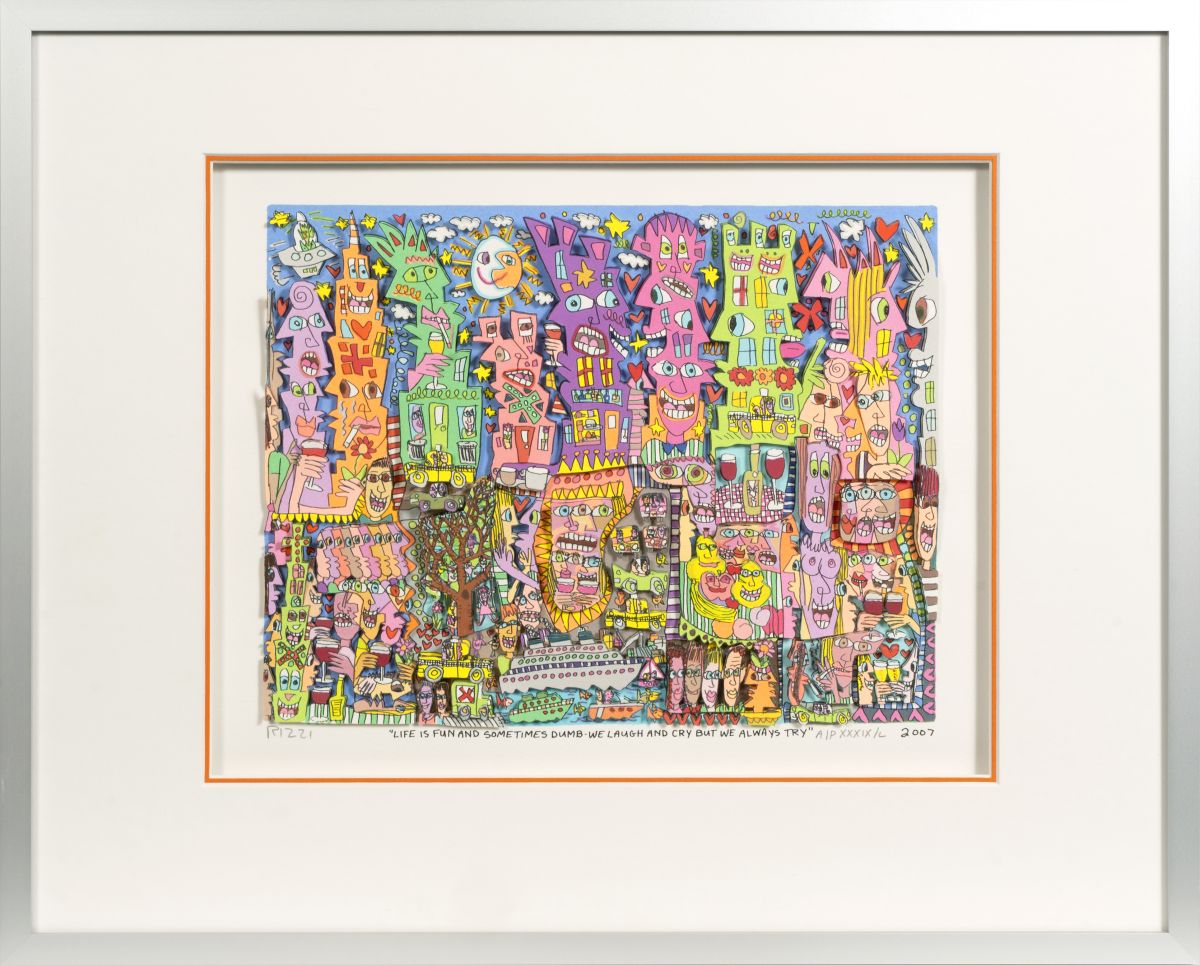 James Rizzi: Life is fun and sometimes dumb