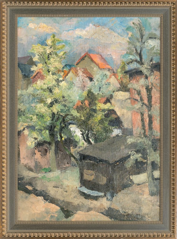 Eduard Bargheer: Frühling in Finkenwerder