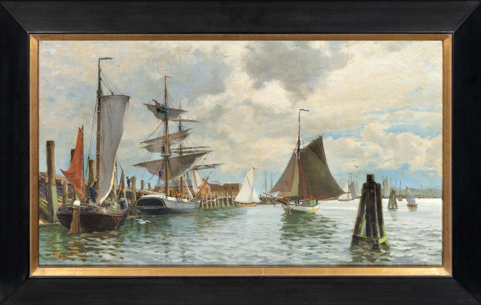 Poppe Folkerts: Norderneyer Hafen [108515]