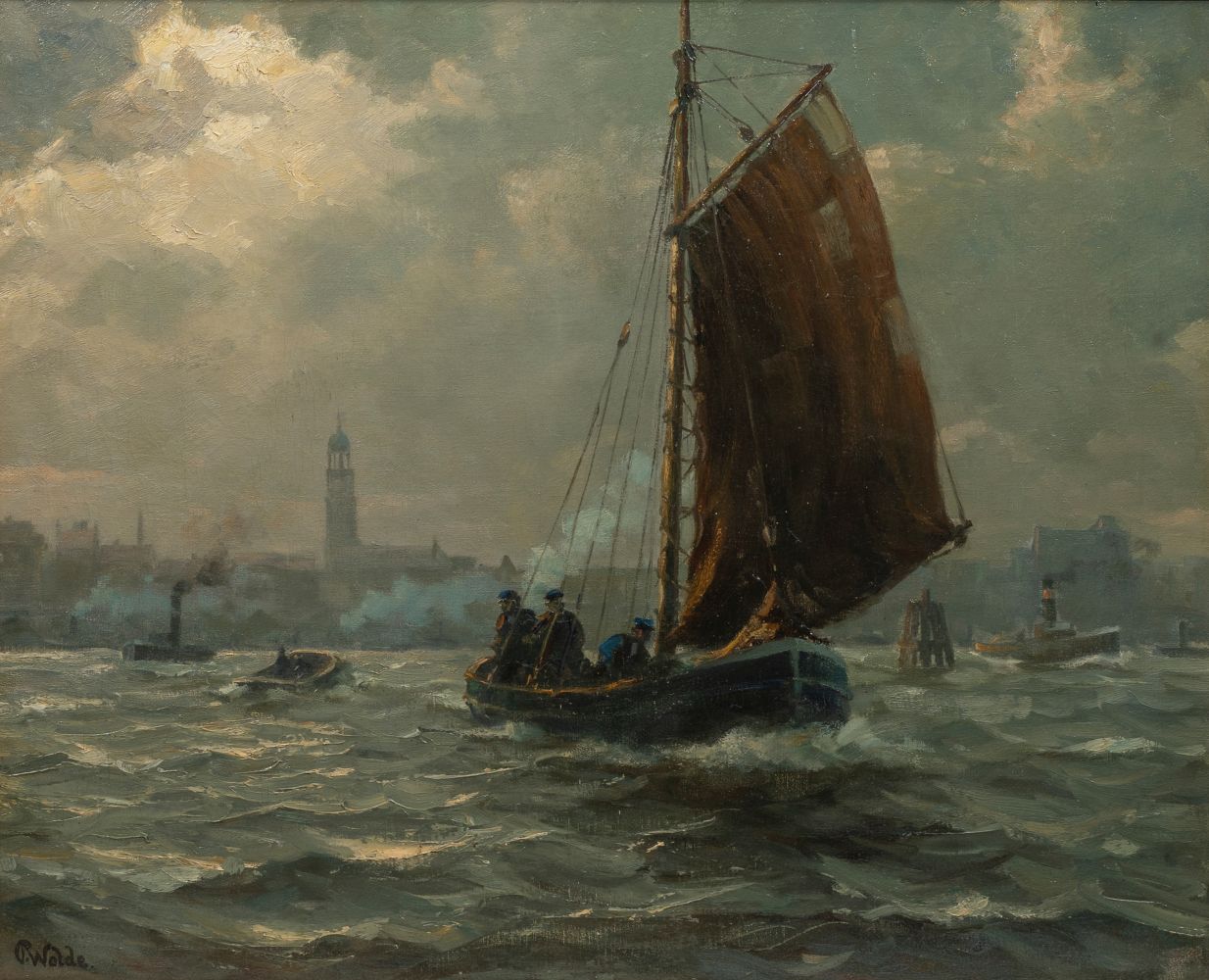 Paul Wolde: Hamburger Hafen [109197]