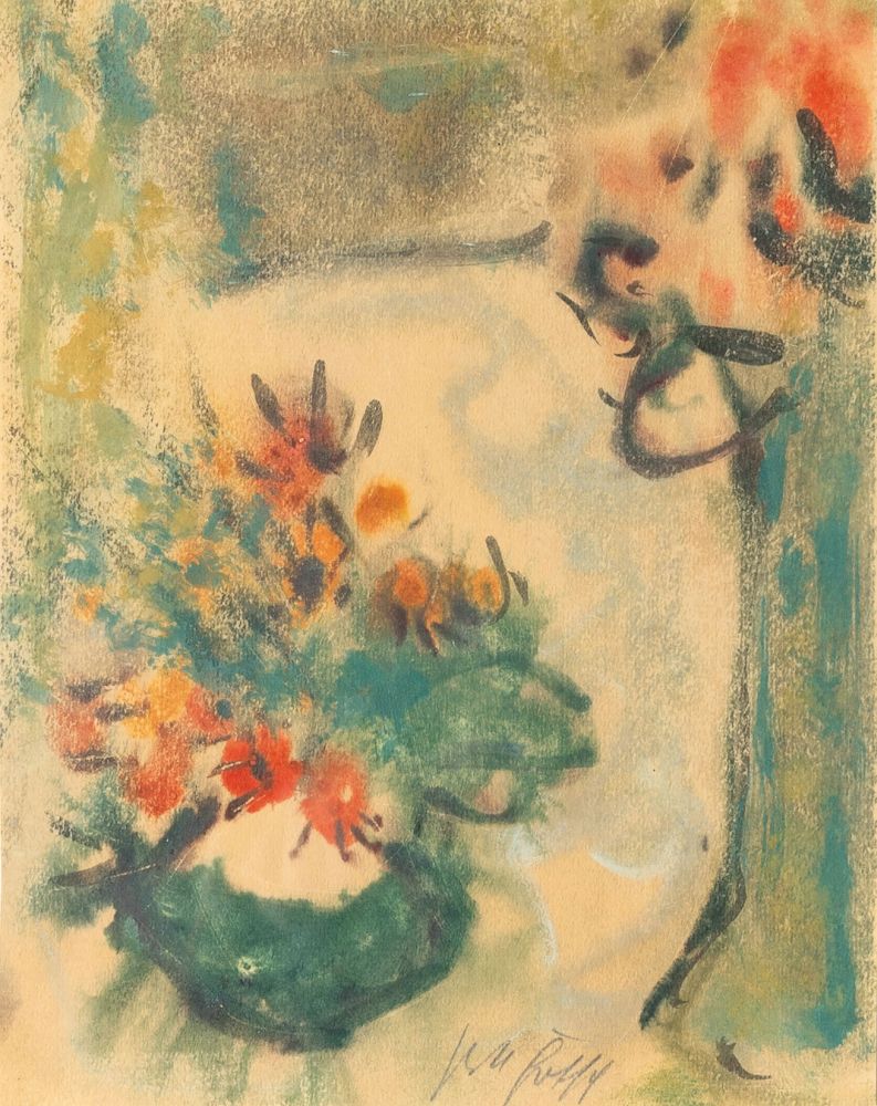 Friedrich Karl Gotsch: Stillleben mit Blumen [109350]